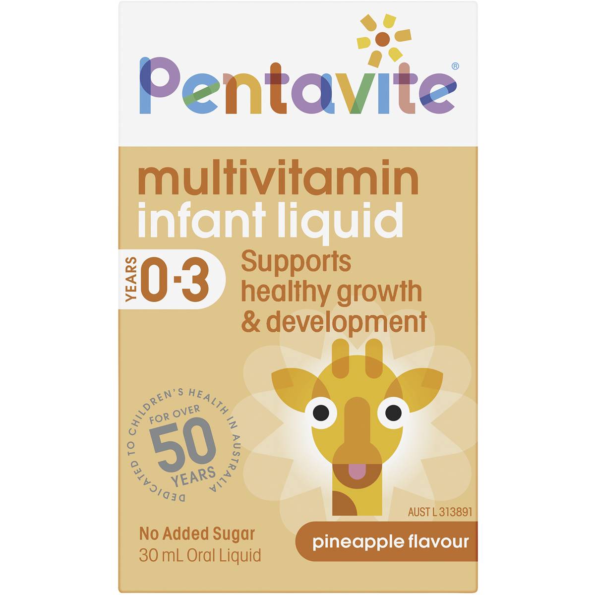Pentavite Multivitamin Infant Liquid 30ml | Woolworths