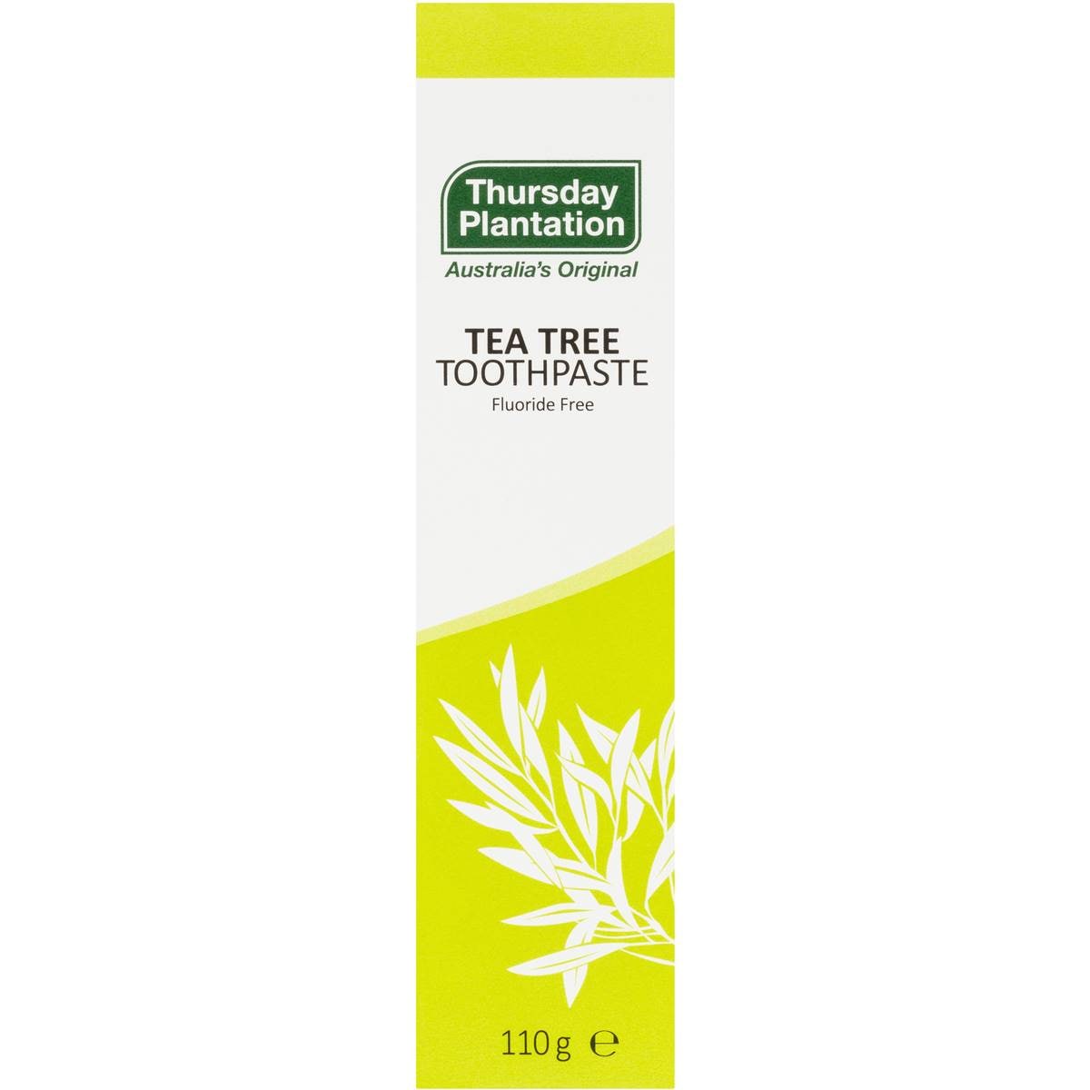 Thursday Plantation Tea Tree Toothpaste Fluoride Free 110g | Woolworths