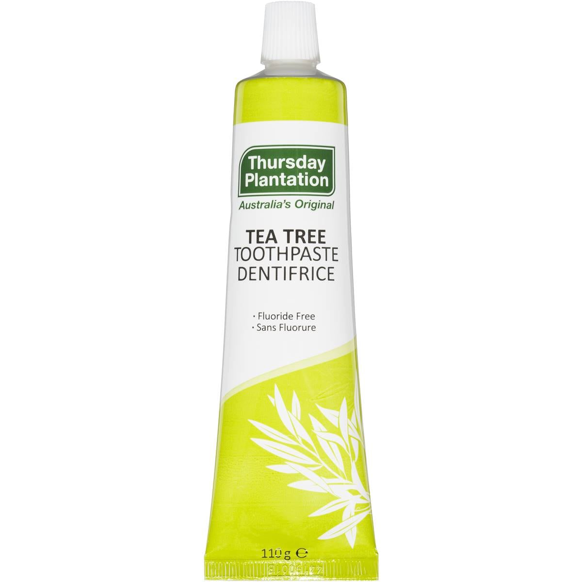Thursday Plantation Tea Tree Toothpaste Fluoride Free 110g | Woolworths