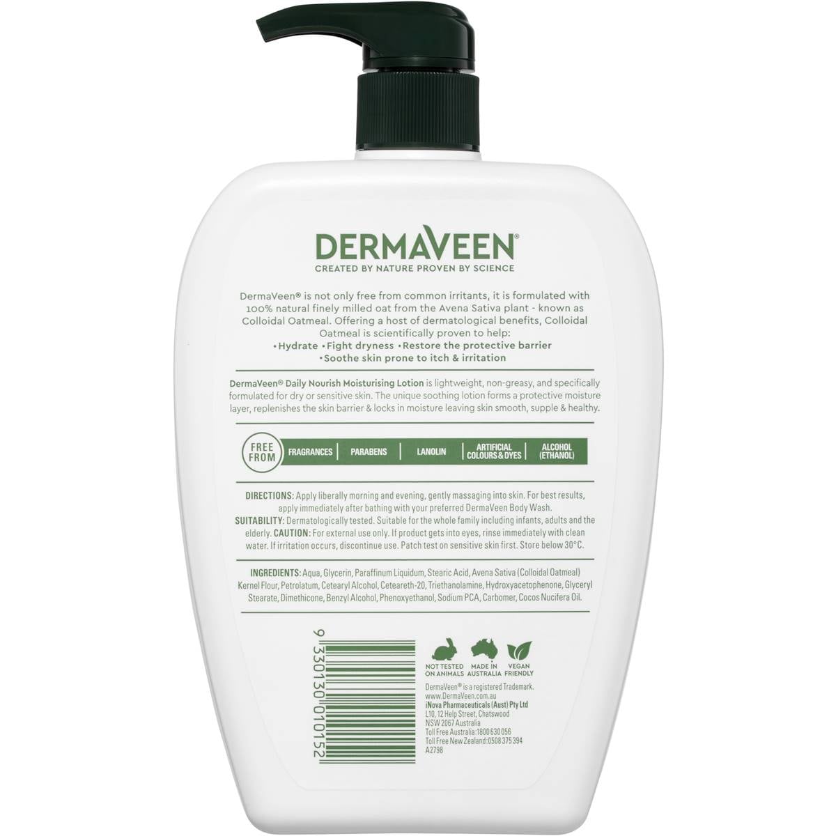 Dermaveen Moisturising Lotion 1l | Woolworths