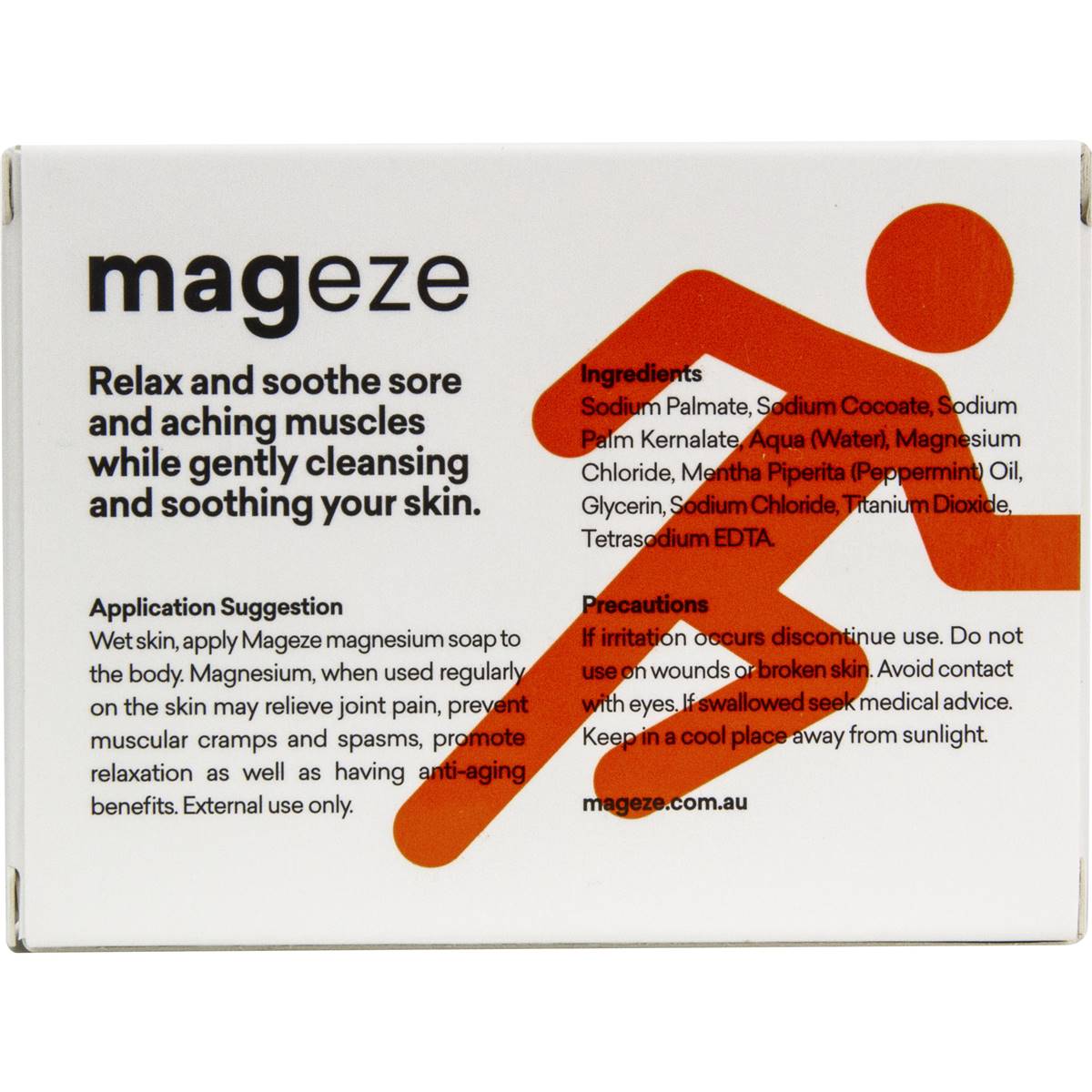 Mageze Magnesium Soap Bar Each | Woolworths