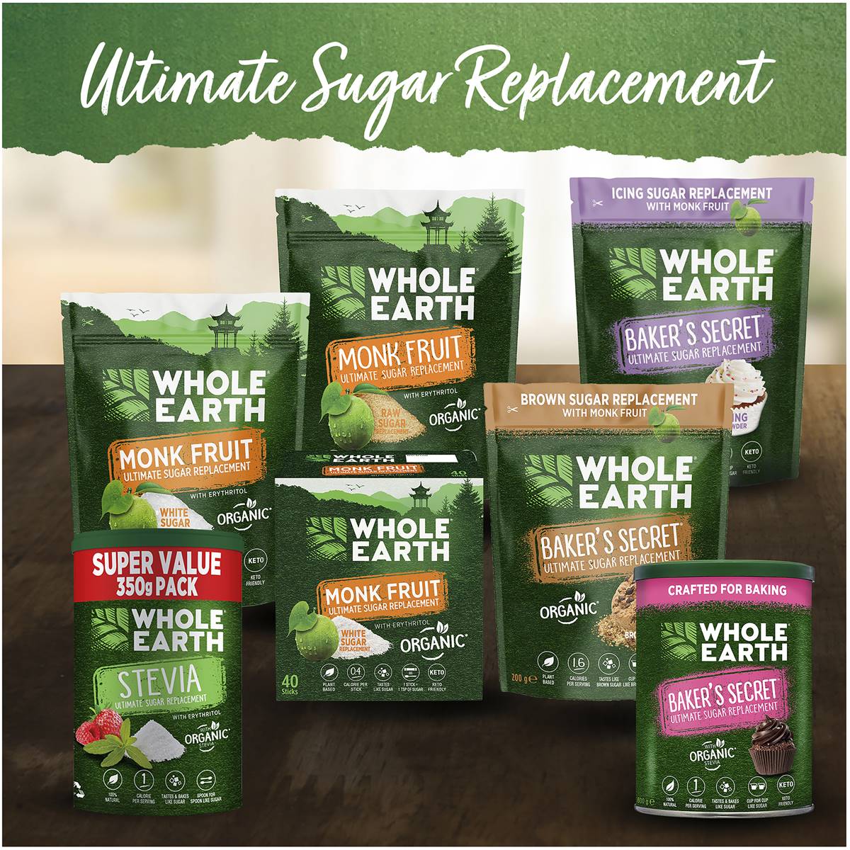 Whole Earth Icing Sugar Replacement 220g | Woolworths