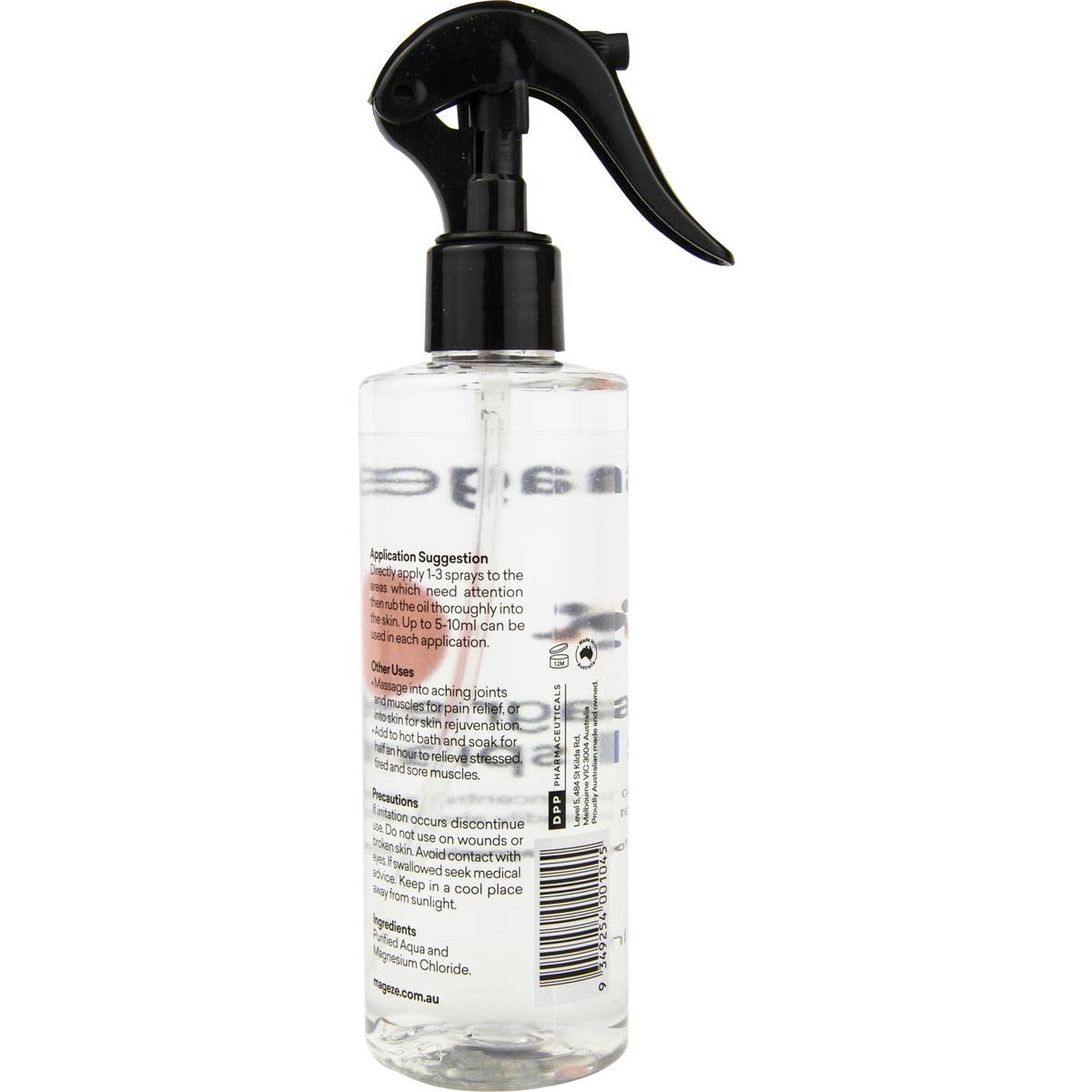 Mageze Mageze Magnsium Oil Spray 250ml | Woolworths