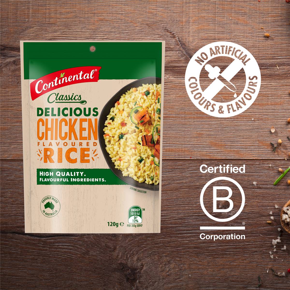 Continental Classics Rice Chicken 120g | Woolworths