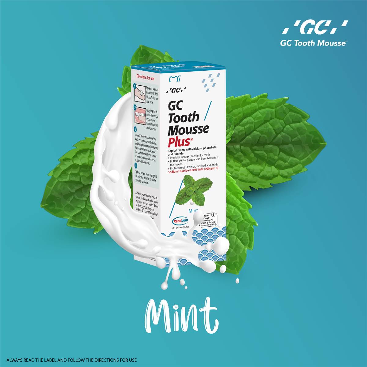 Gc Tooth Mousse Plus Mint 40g | Woolworths