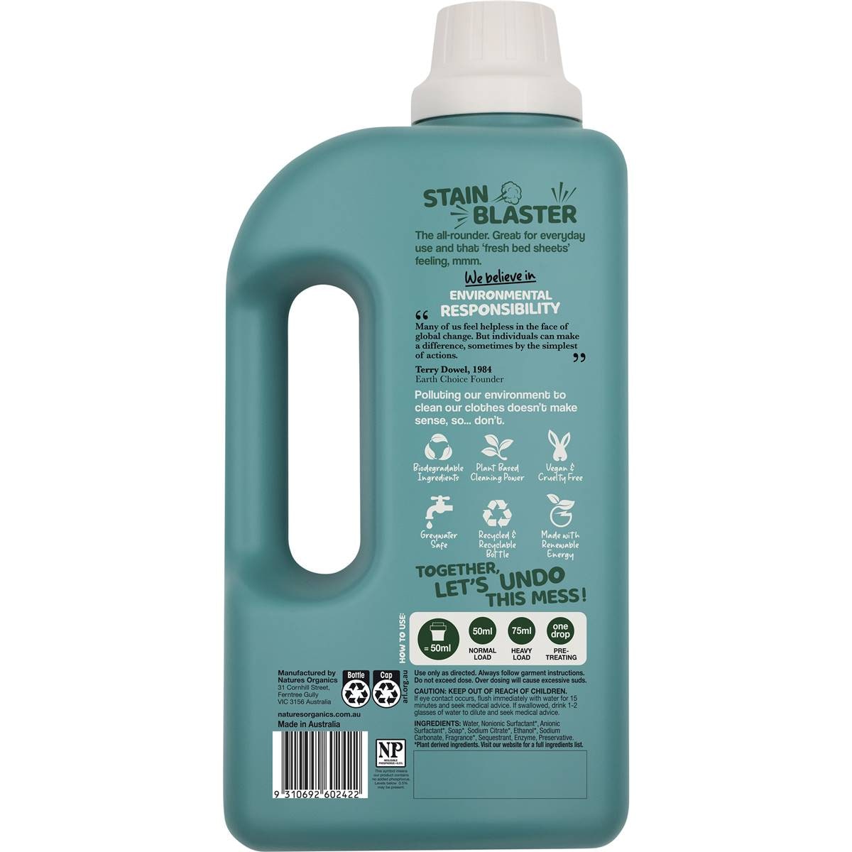 Undo This Mess Stain Blaster Laundry Liquid 2l | Woolworths