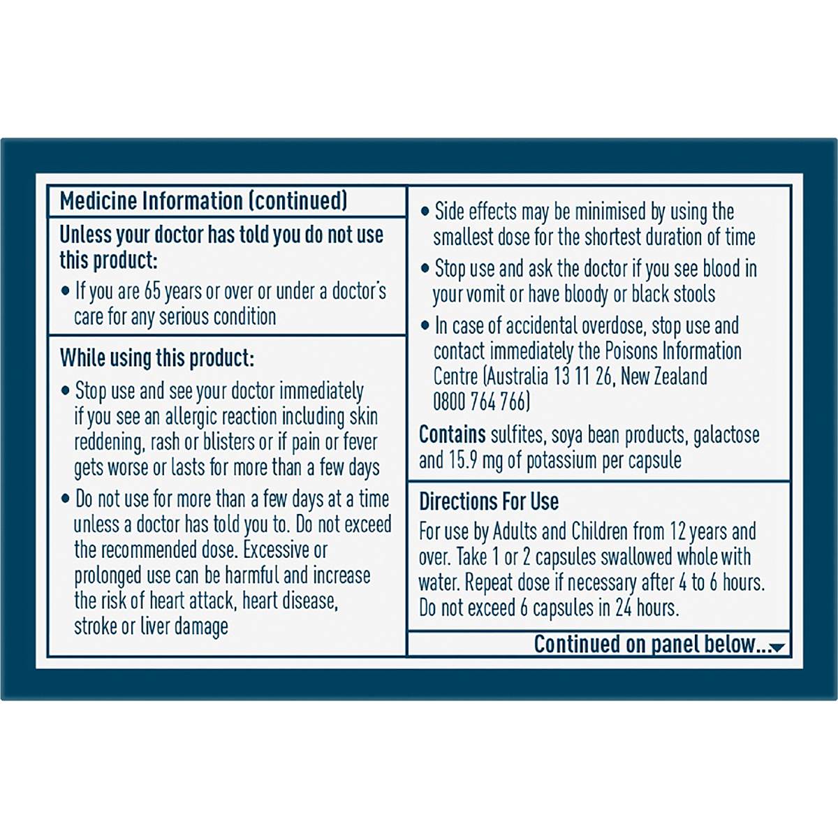 Advil Minis Liquid Capsules Ibuprofen Pain & Fever Relief 20 Pack ...