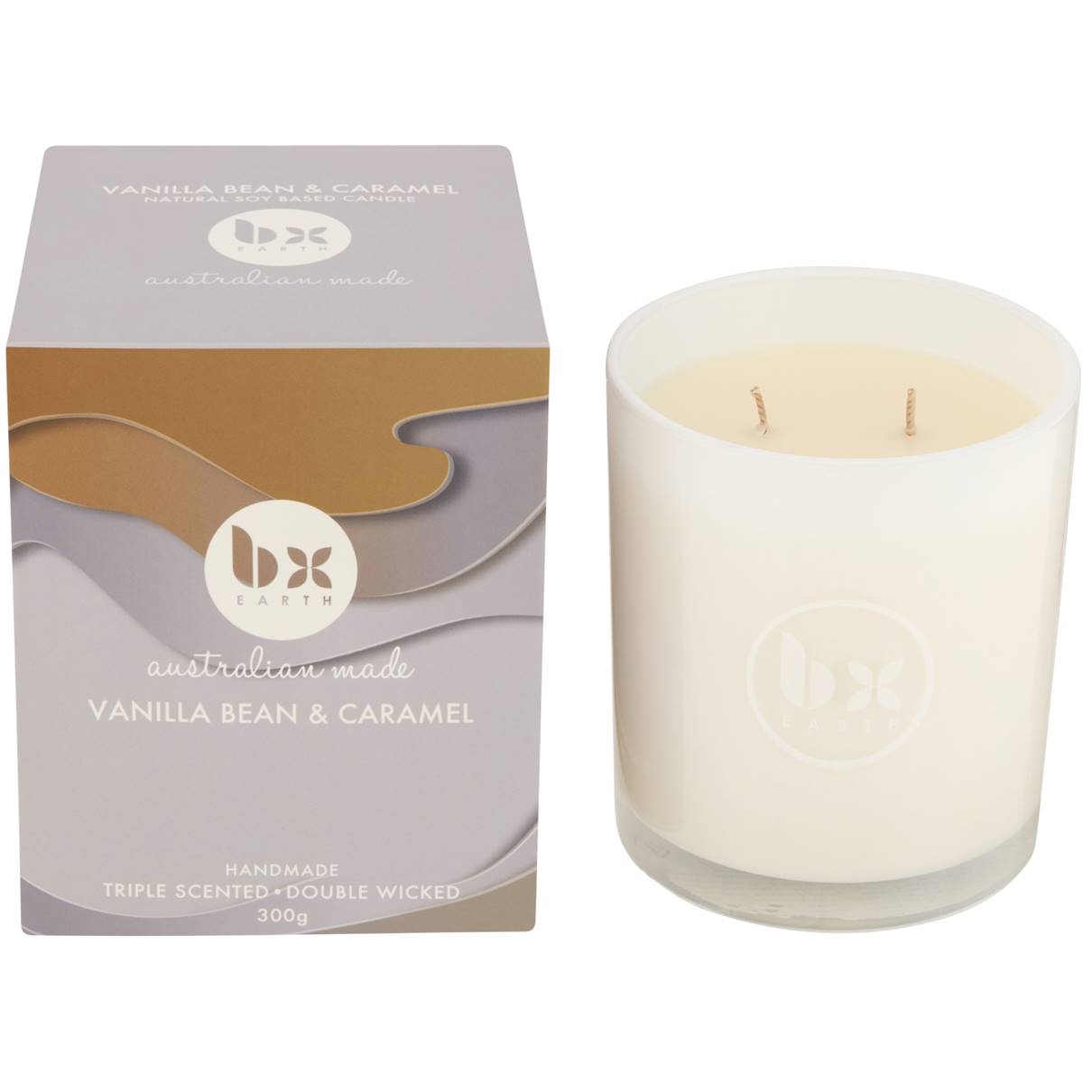 Bx Earth Vanilla Caramel Candle Candle 300g | Woolworths