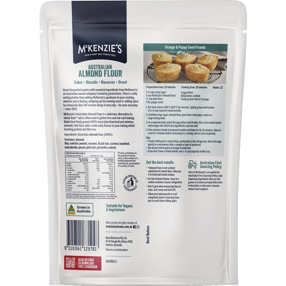 Blanched Almond Flour Woolworths
