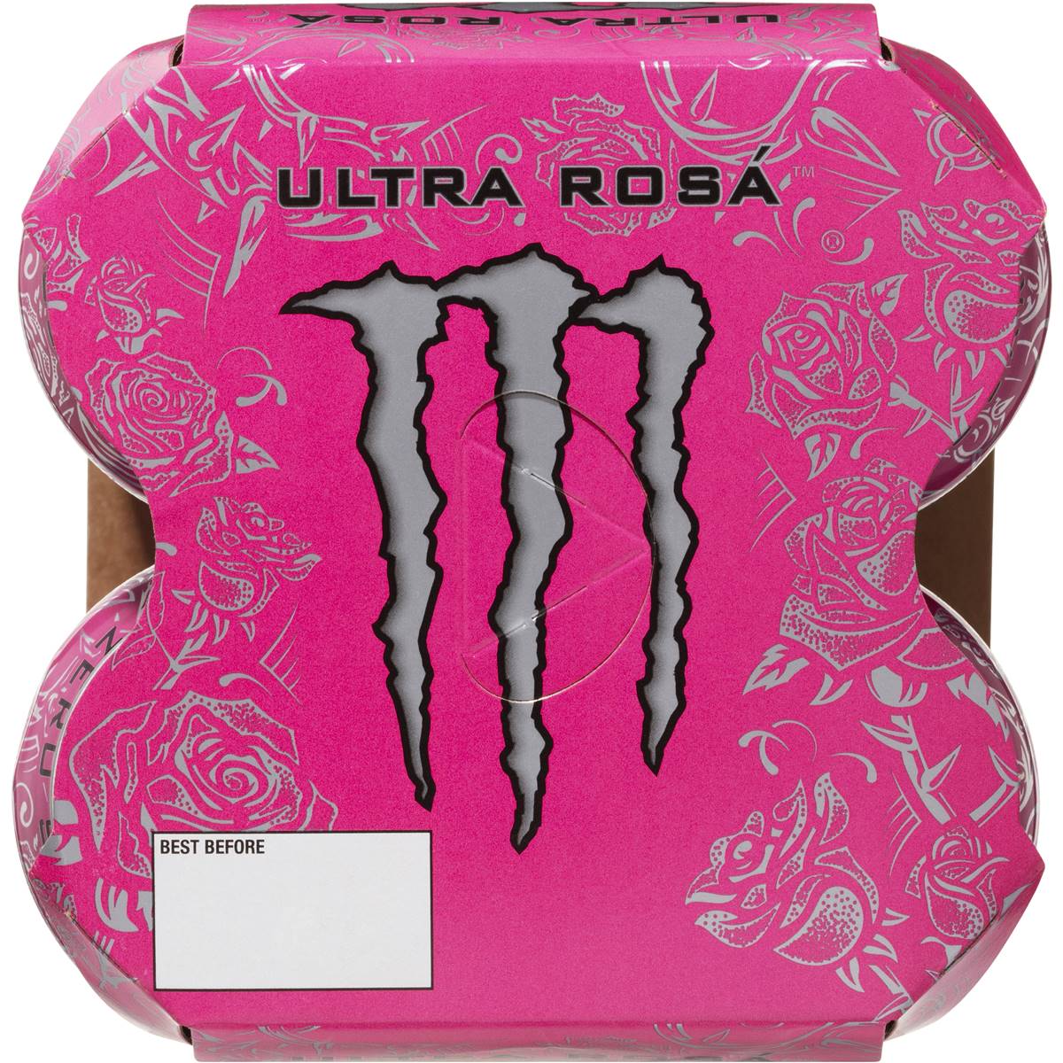Monster Energy Ultra Rosa Multipack Cans 500ml X4 Pack | Woolworths