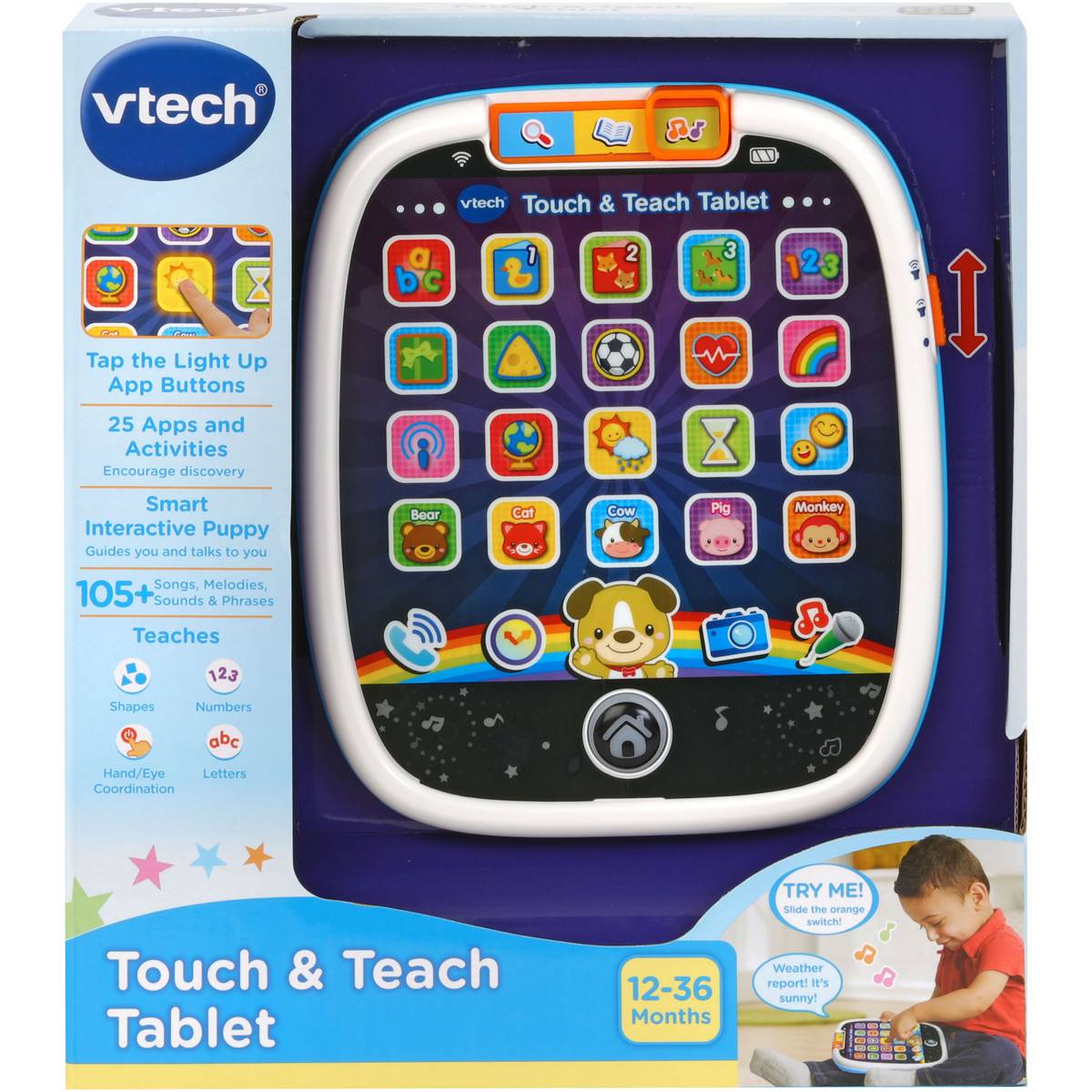 Vtech Touch & Teach Tablet Each | Woolworths