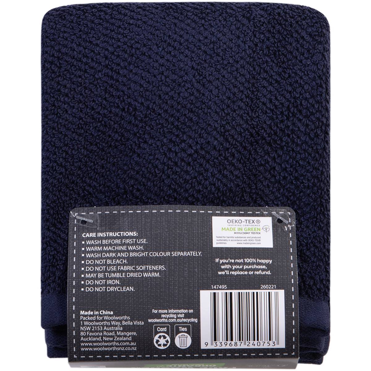 Inspire Organic Cotton Face Washer 2 Pack | Woolworths