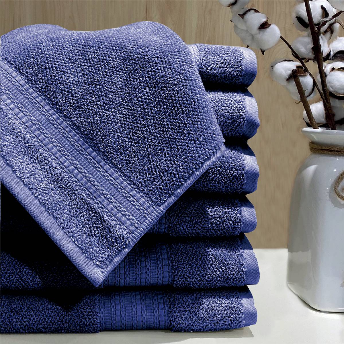 Inspire Organic Cotton Face Washer 2 Pack | Woolworths