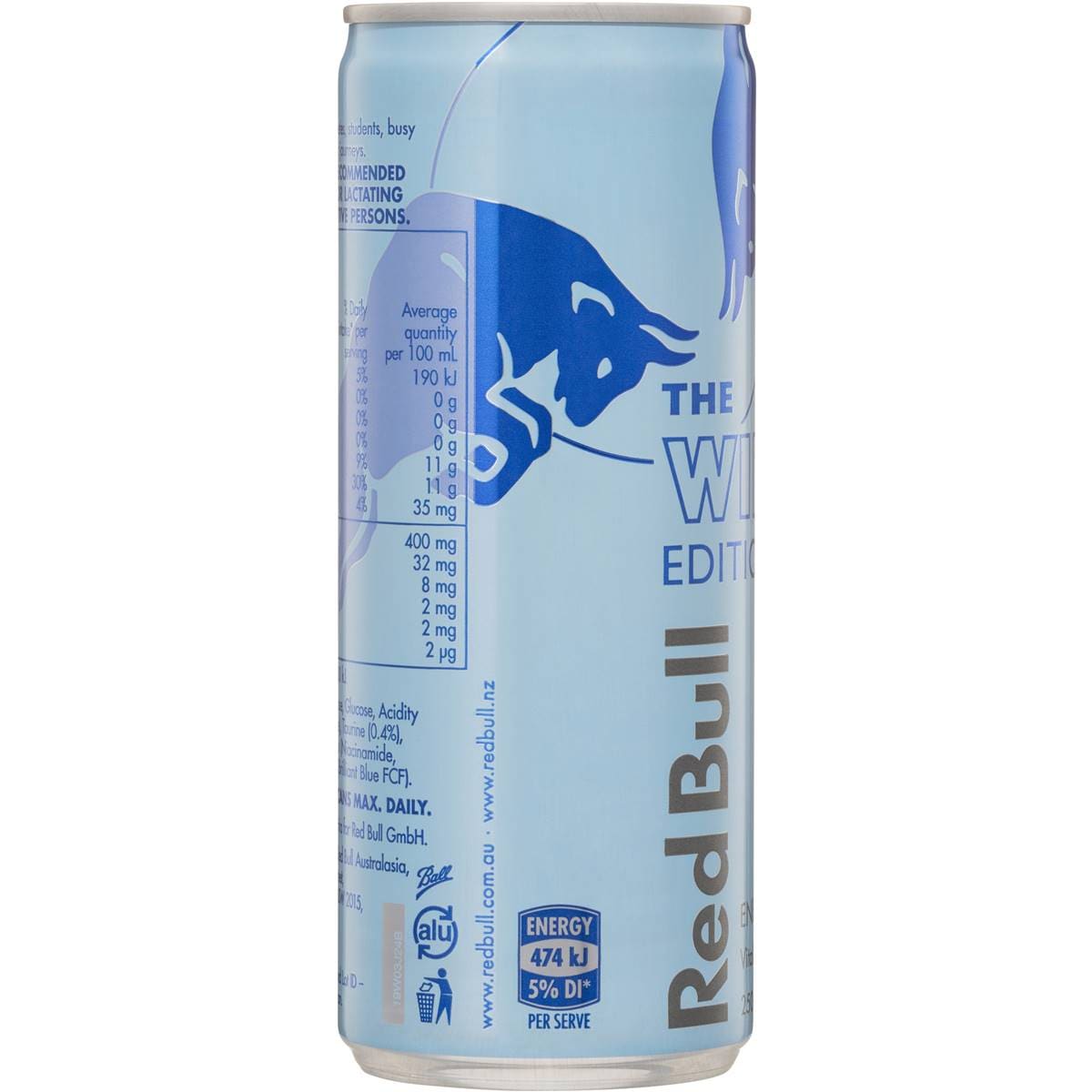 Red Bull Winter Edition Glacier Ice 250ml | Woolworths
