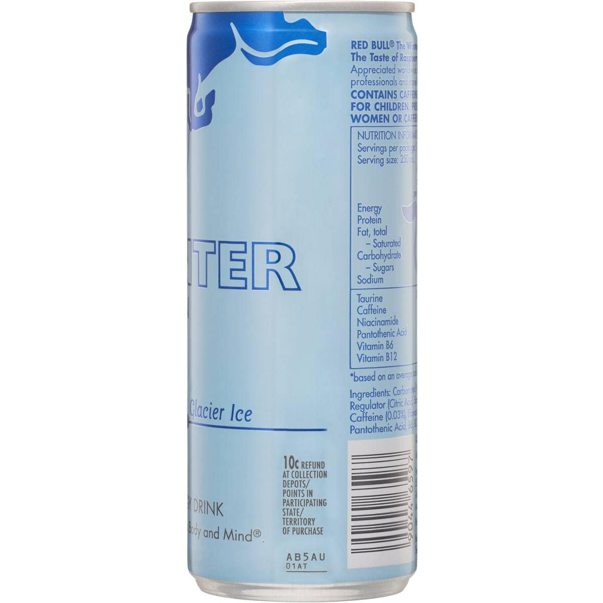 Red Bull Winter Edition Glacier Ice 250ml | Woolworths