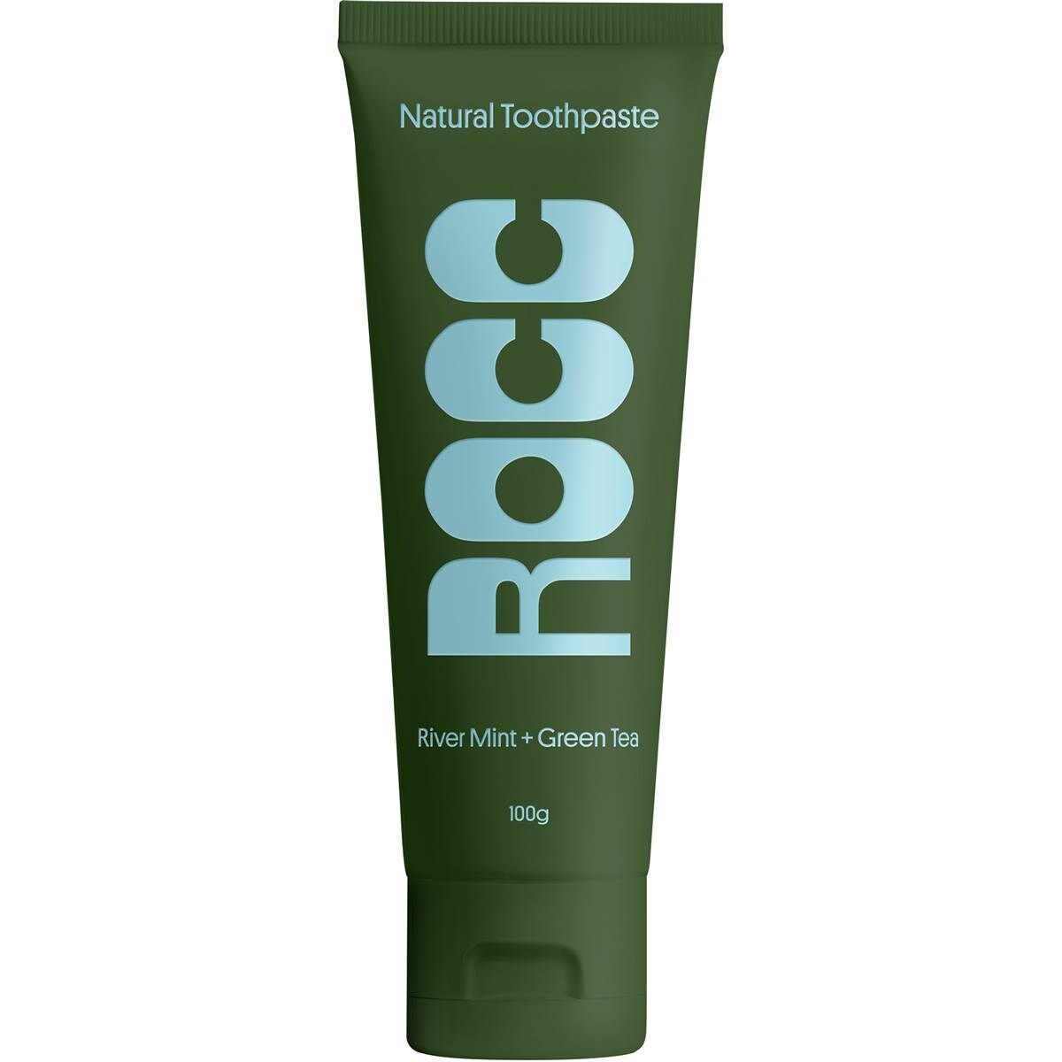 Rocc Natural River Mint & Green Tea Toothpaste 100g | Woolworths