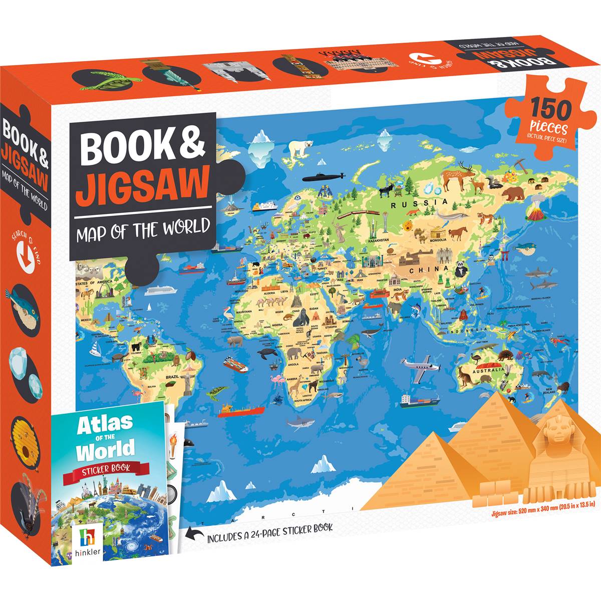Hinkler Book & Jigsaw Assorted Each | Woolworths