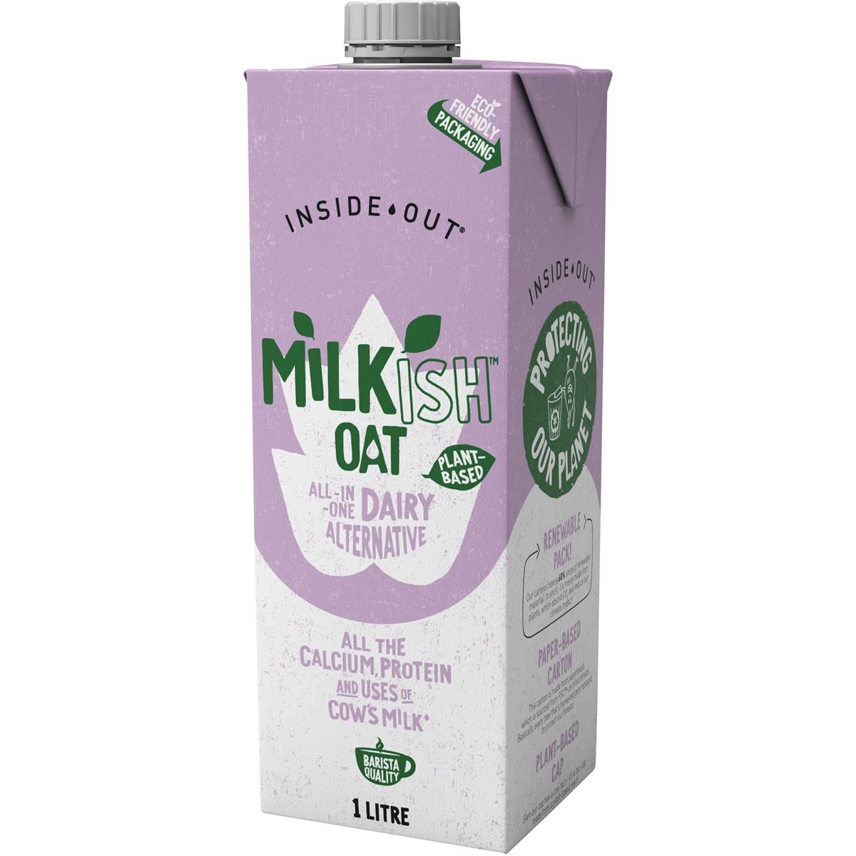 Inside Out Milkish Oat Uht Milk 1l | Woolworths