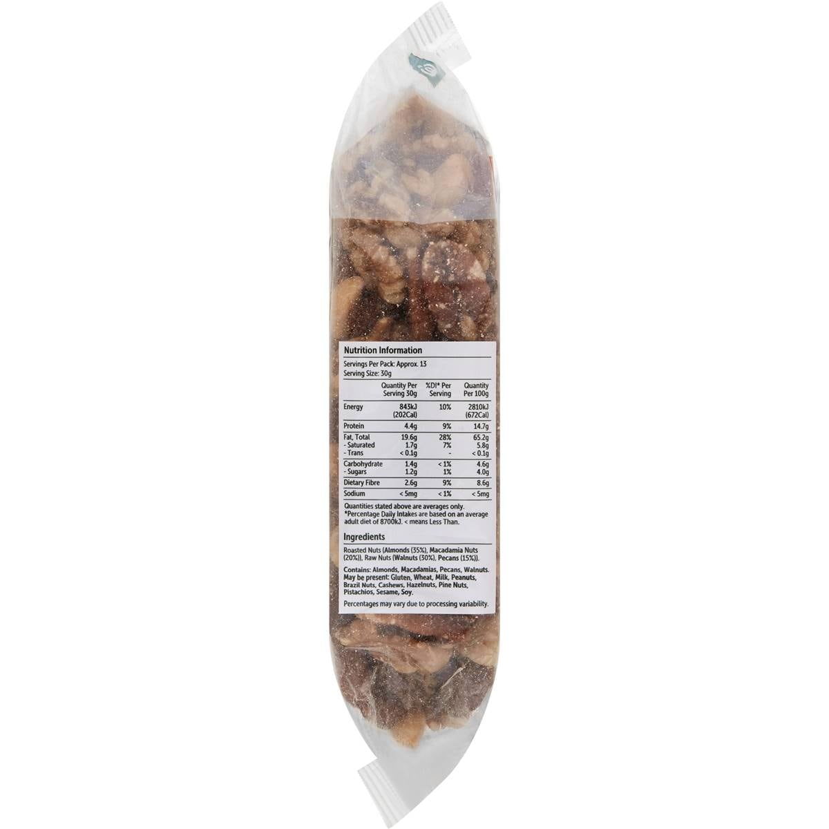 Woolworths Australian Nut Mix Roasted & Raw 400g | Woolworths