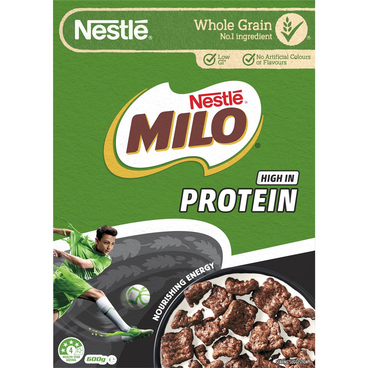 Nestle Milo Protein Breakfast Cereal 600g | Woolworths