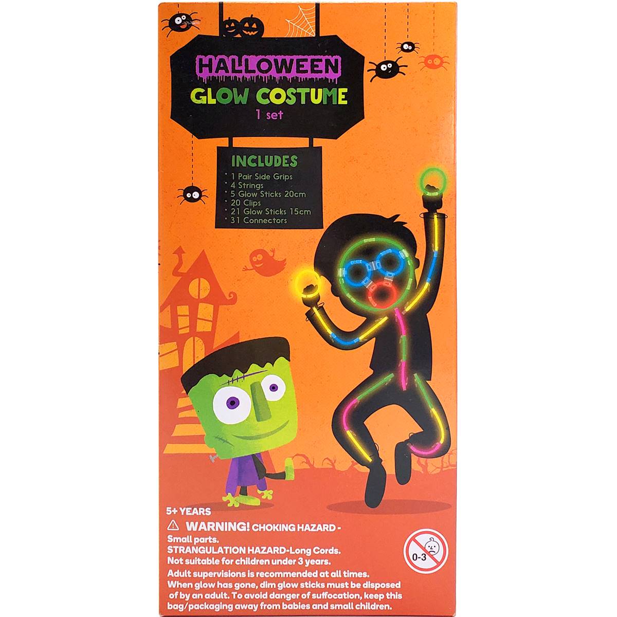 Halloween Glow Costume Each | Woolworths