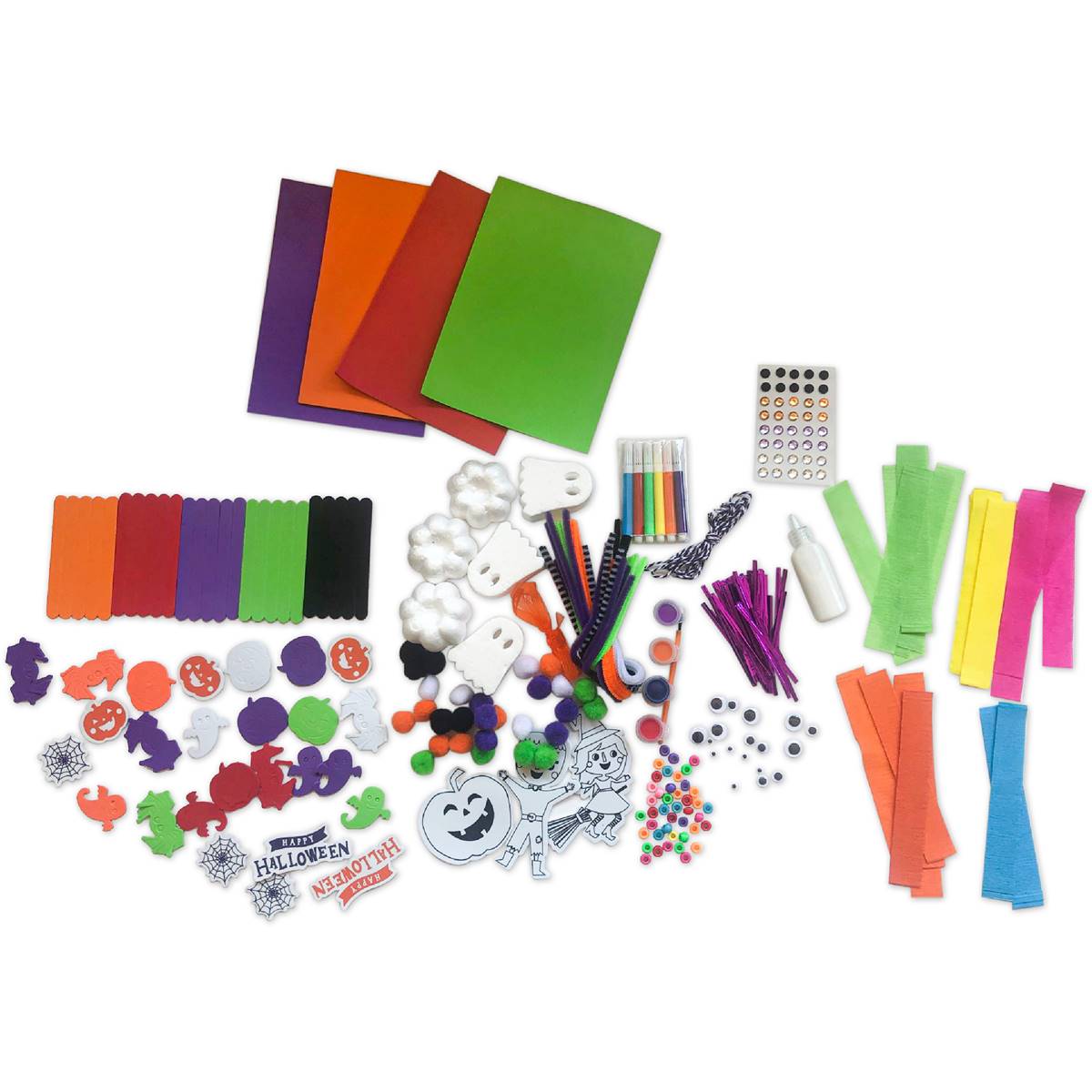 Halloween Trick Or Treat Mega Craft Kit Each | Woolworths