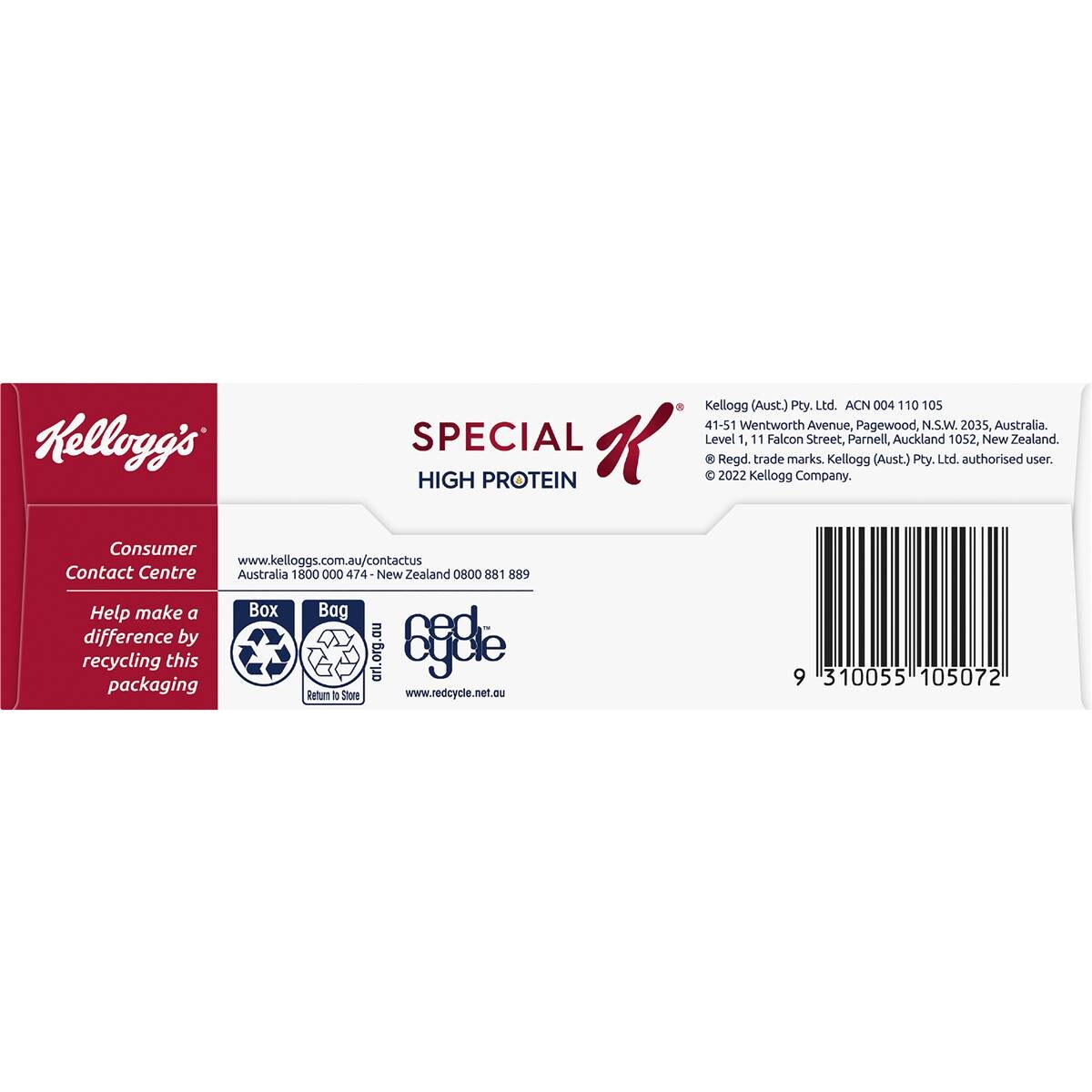 Kellogg's Special K High Protein Breakfast Cereal 380g | Woolworths