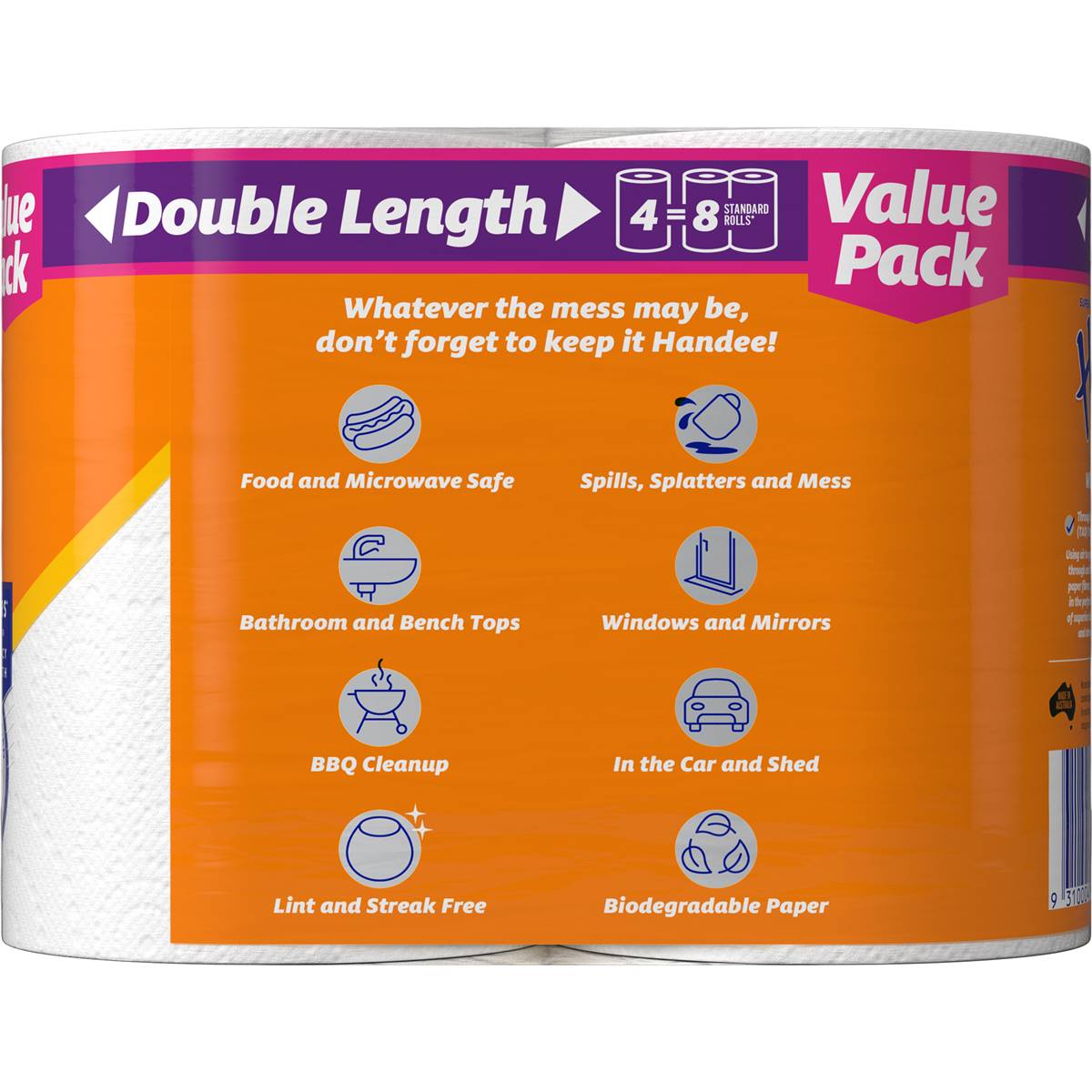 Handee Ultra Double Length Paper Towel 4 Pack Woolworths handee-ultra-double-length-paper-towel-4-pack-woolworths