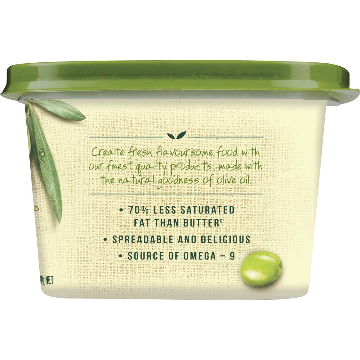 Olive Grove Buttery Spread With Sea Salt 500g | Woolworths