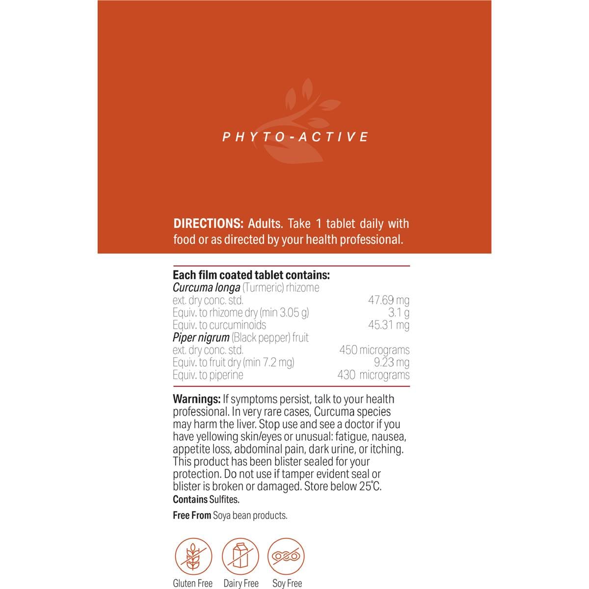 Naturopathica Curcumax Turmeric Daily 3100mg Tablets 80 Pack | Woolworths