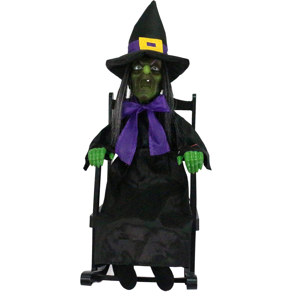 Halloween Animated Witch Rocking Chair Each | Woolworths