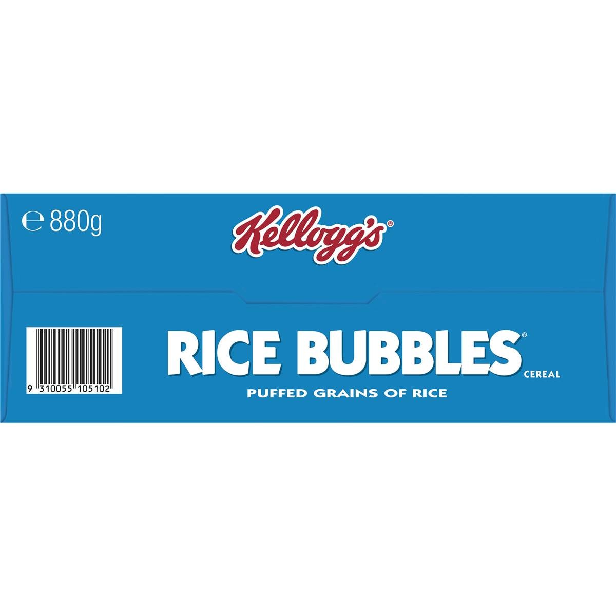 Kellogg's Rice Bubbles Puffed Rice Breakfast Cereal 880g | Woolworths