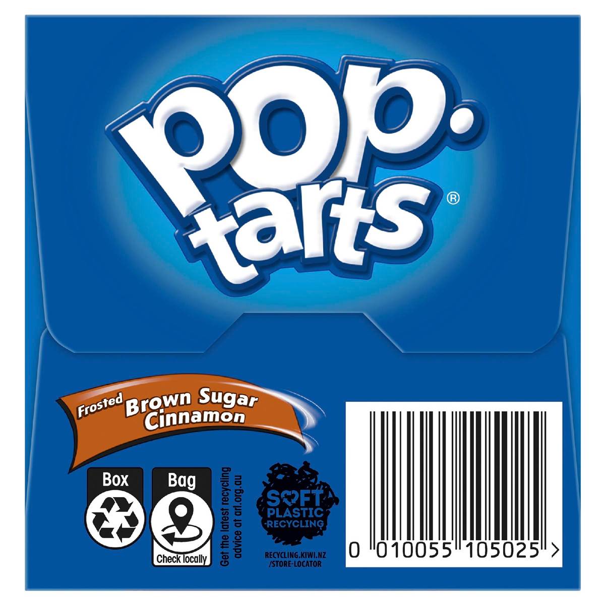 Kellogg's Pop Tarts Frosted Brown Sugar Cinnamon Toaster Pastries 384g ...