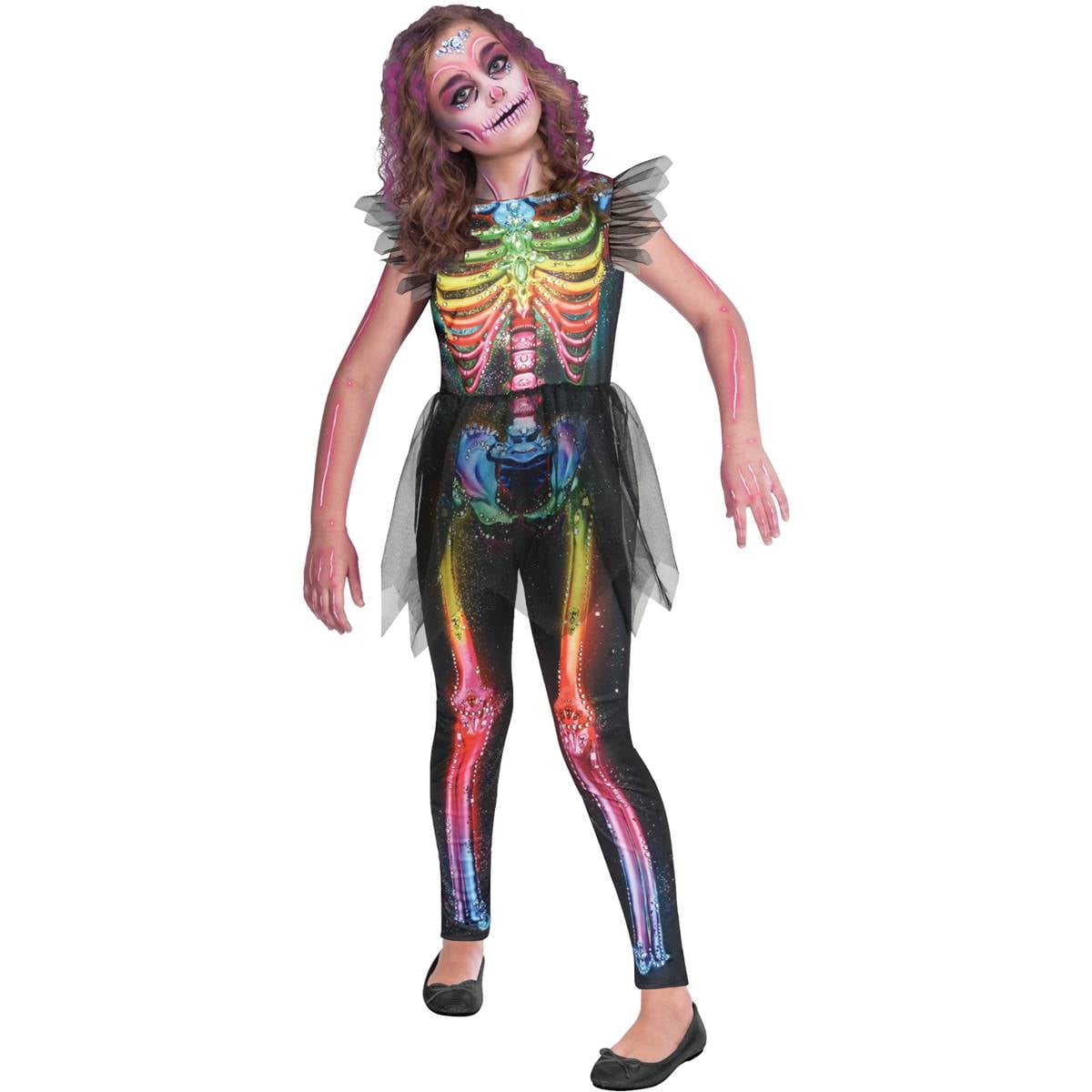 Halloween Costume Skeleton Size 11-13 Years Each | Woolworths