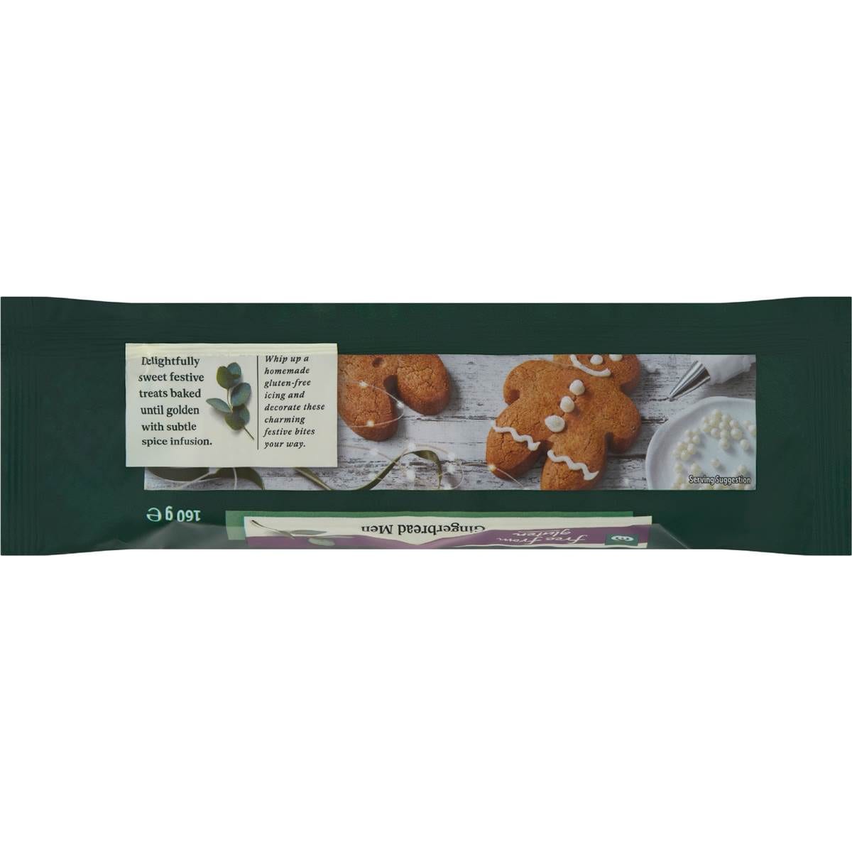 Woolworths Free From Gluten Gingerbread Cookies 4 Pack | Woolworths