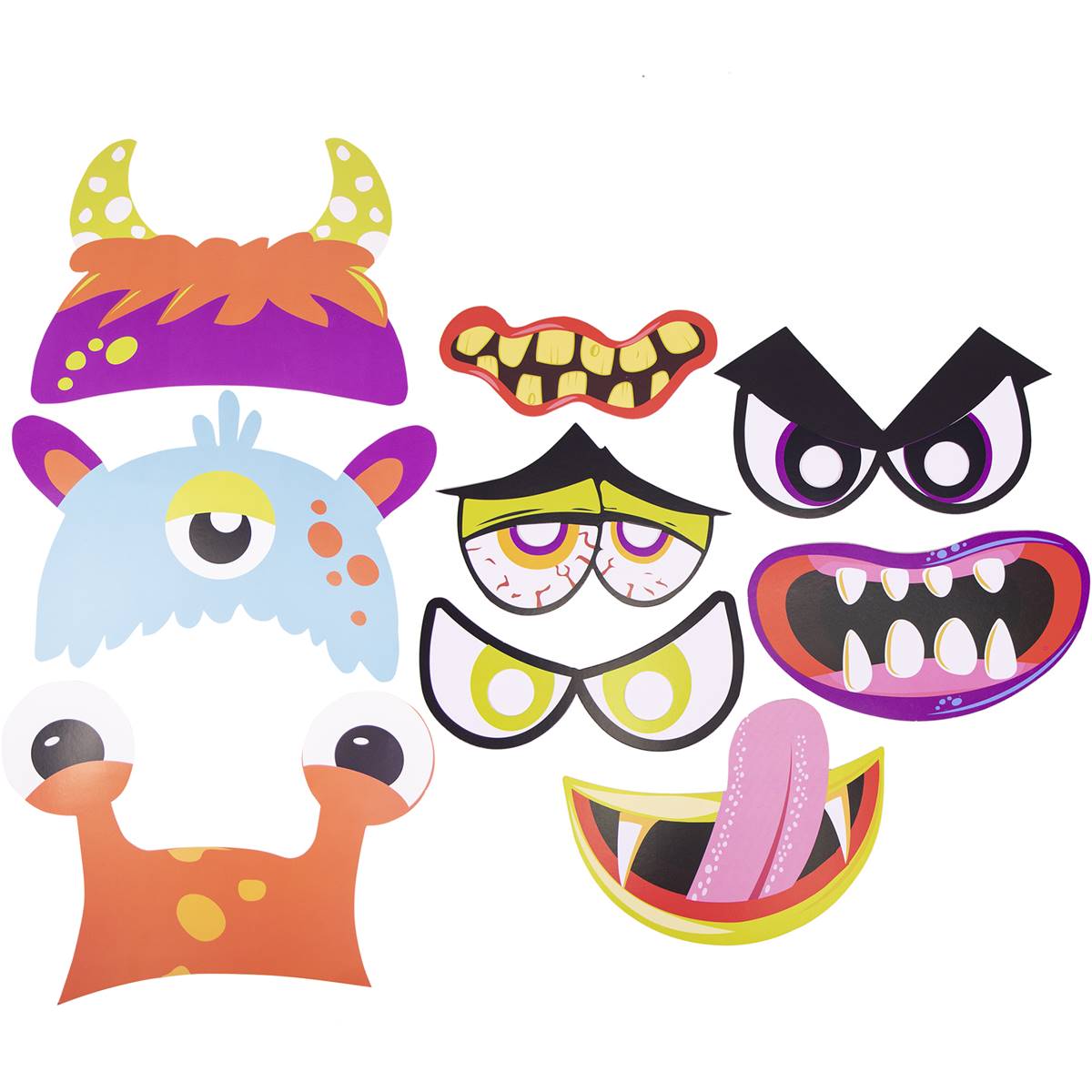 Halloween Photo Booth Props Kit Each | Woolworths