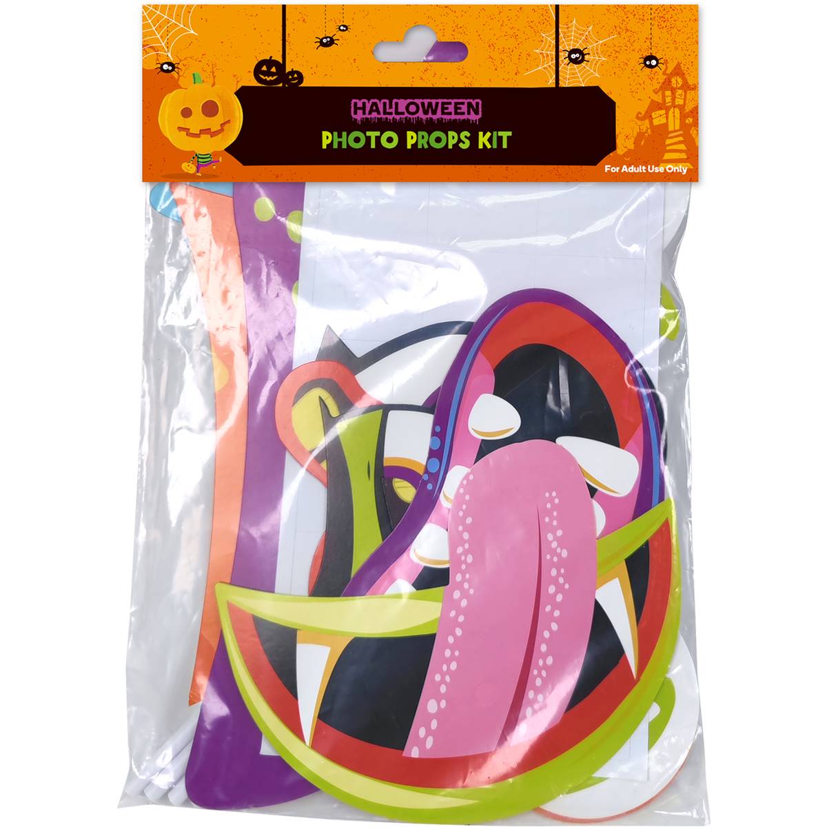 Halloween Photo Booth Props Kit Each | Woolworths