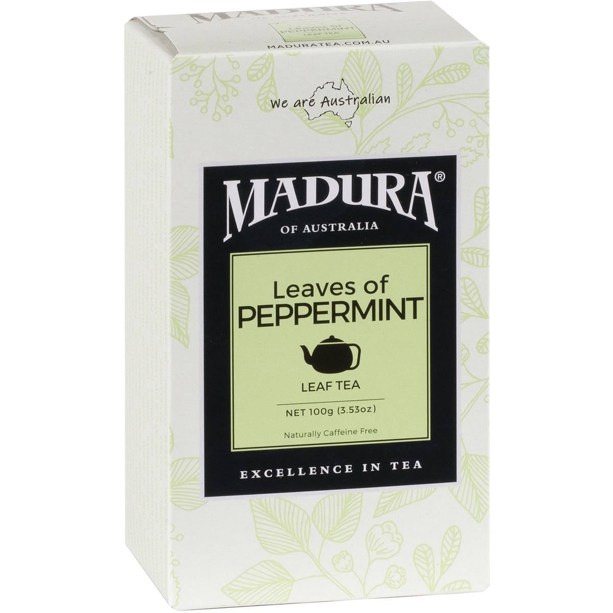 Madura Leaves Of Peppermint Leaf Tea 100g | Woolworths