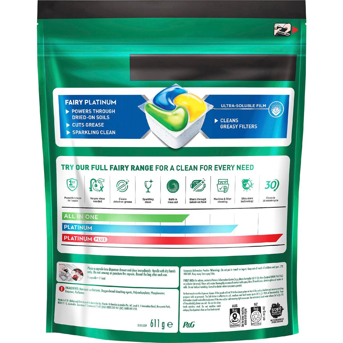 Fairy Platinum Dishwasher Tablets Woolworths at Christy Redfield blog