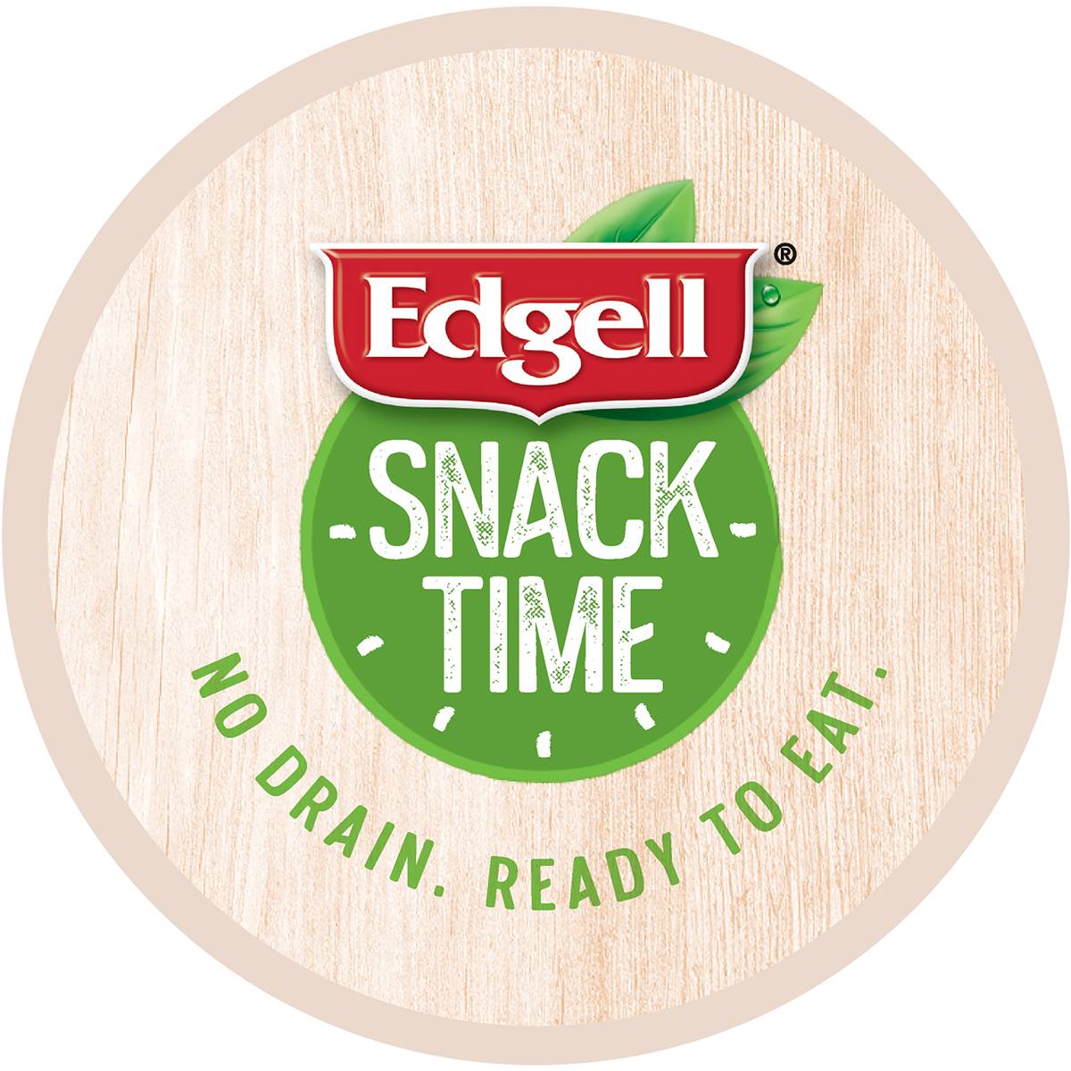Edgell Edgell Snack Time Chick Peas With Lemon & Pepper 70g | Woolworths
