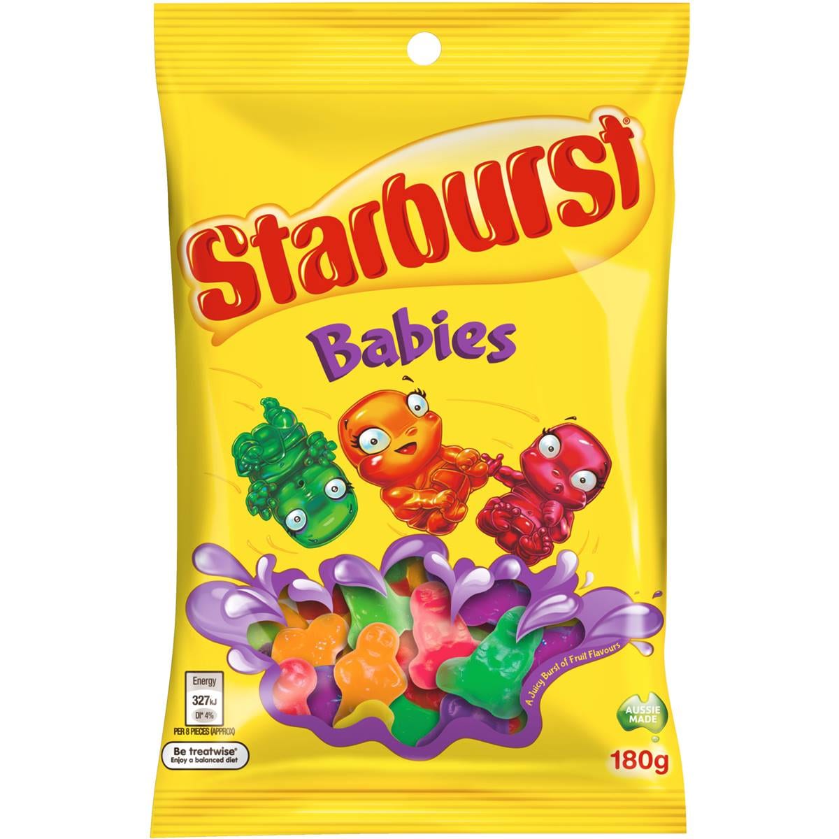 Starburst Babies 180g | Woolworths