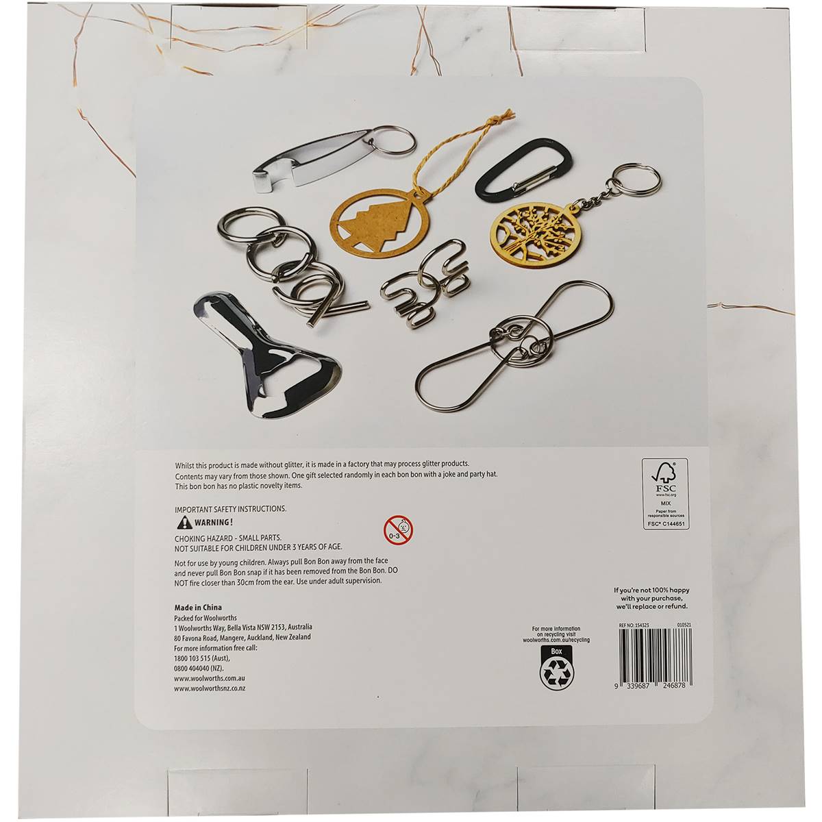 Christmas Bon Bons Premium Silver 6 Pack | Woolworths