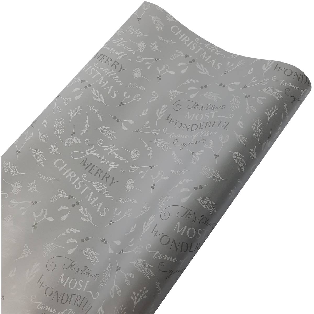 Christmas Silver Wrap 70cmx12m Each | Woolworths