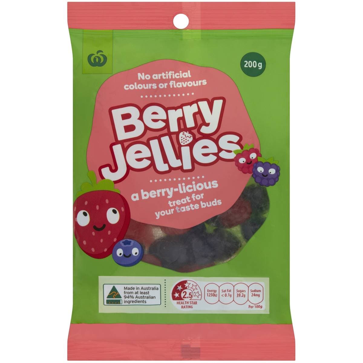 Woolworths Berry Jellies 200g | Woolworths