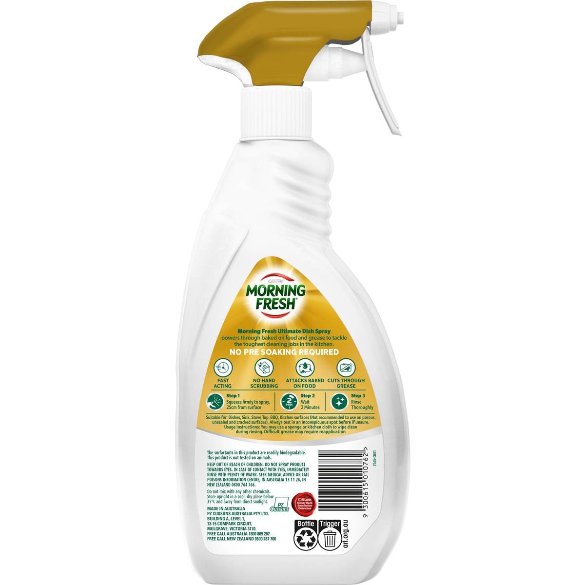 Morning Fresh Ultimate Power Clean Citrus Dishwashing Dish Kitchen ...