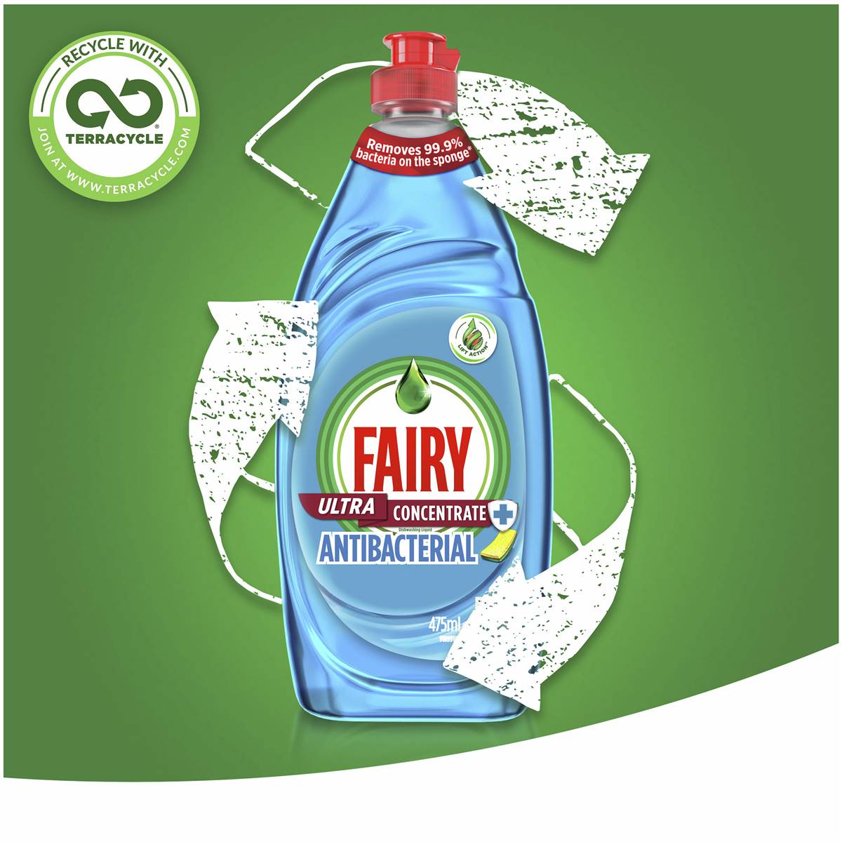 Fairy Ultra Concentrate Dishwashing Liquid 475ml | Woolworths