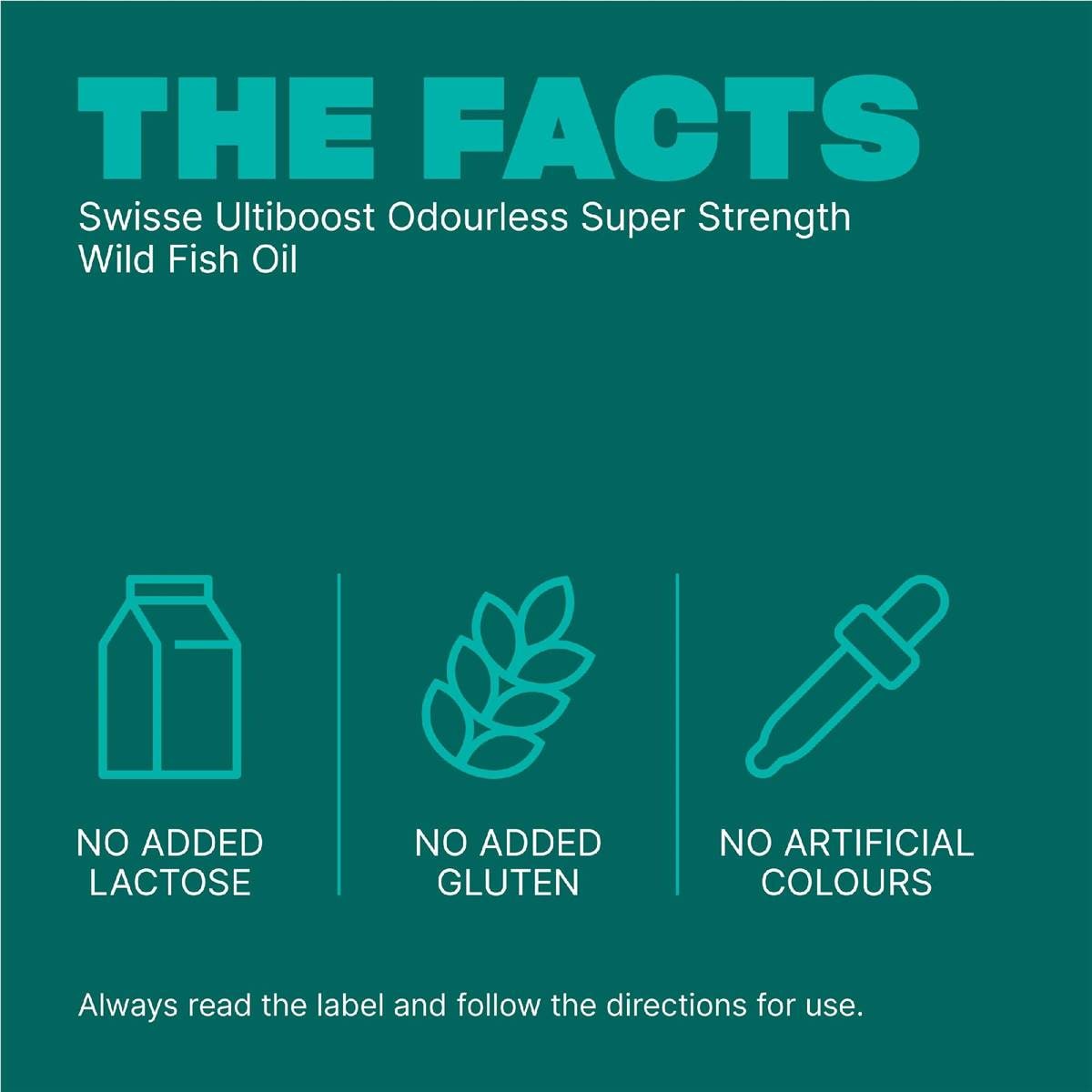 Swisse Ultiboost Odourless High Strength Wild Fish Oil 200 Pack ...