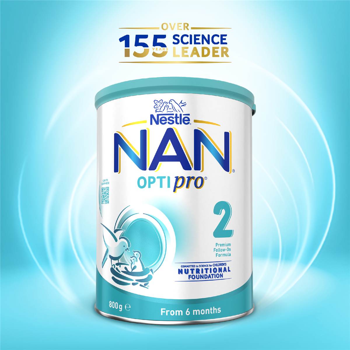 Nestle Nan Optipro 2 Follow-on Formula 6-12 Months Powder 800g | Woolworths