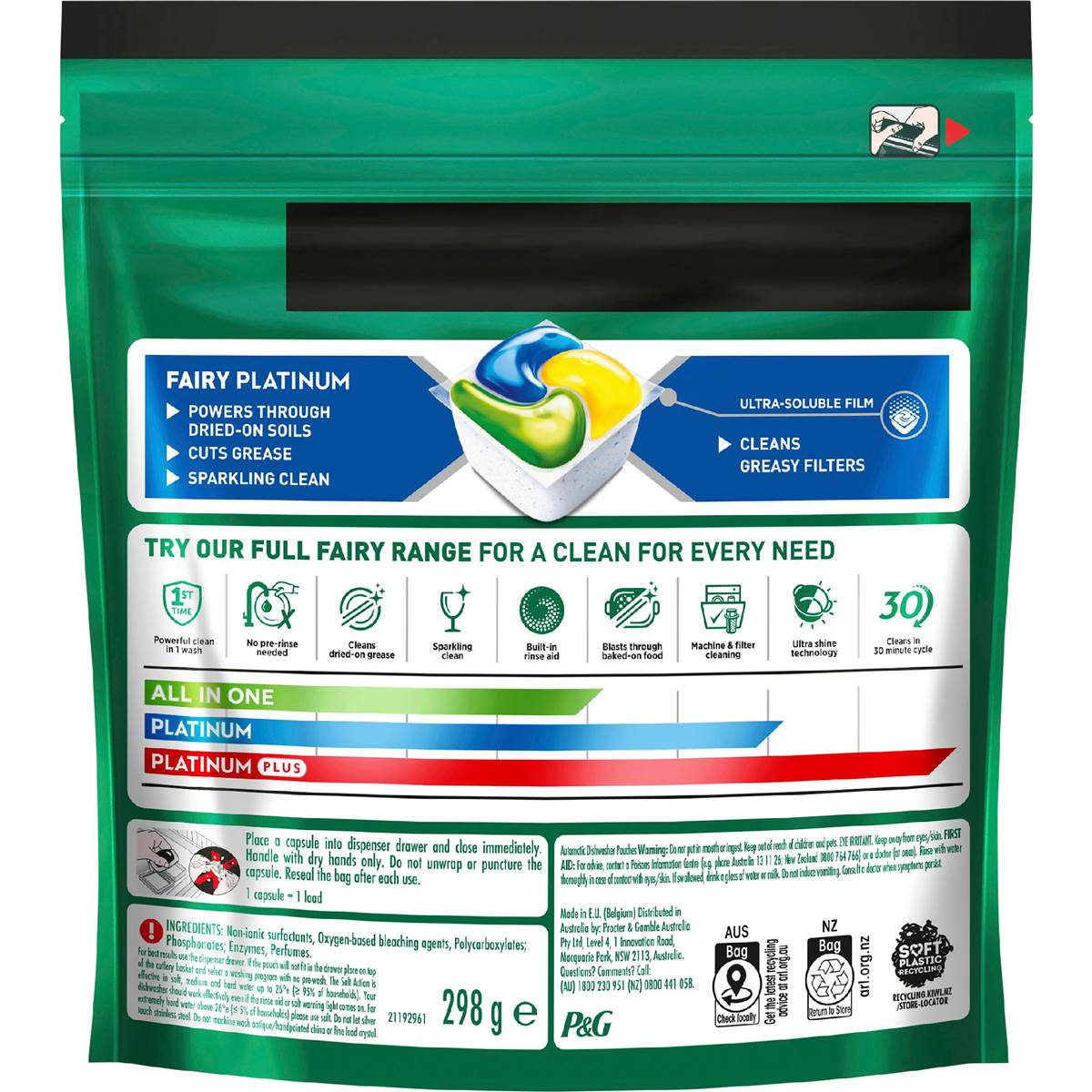 Fairy Platinum Dishwasher Tablets Woolworths at Christy Redfield blog