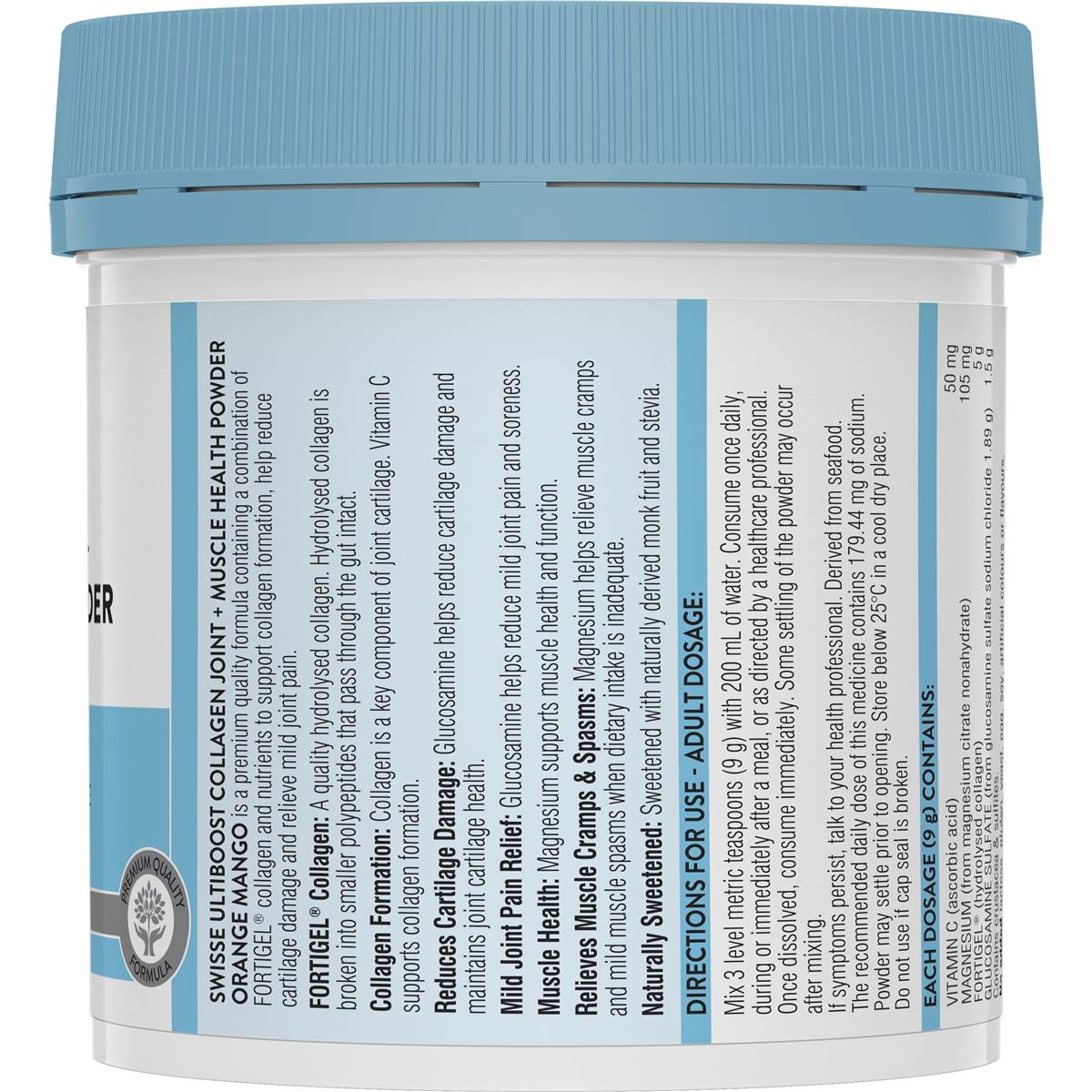 Swisse Ultiboost Collagen Joint + Muscle Health Powder 162g | Woolworths